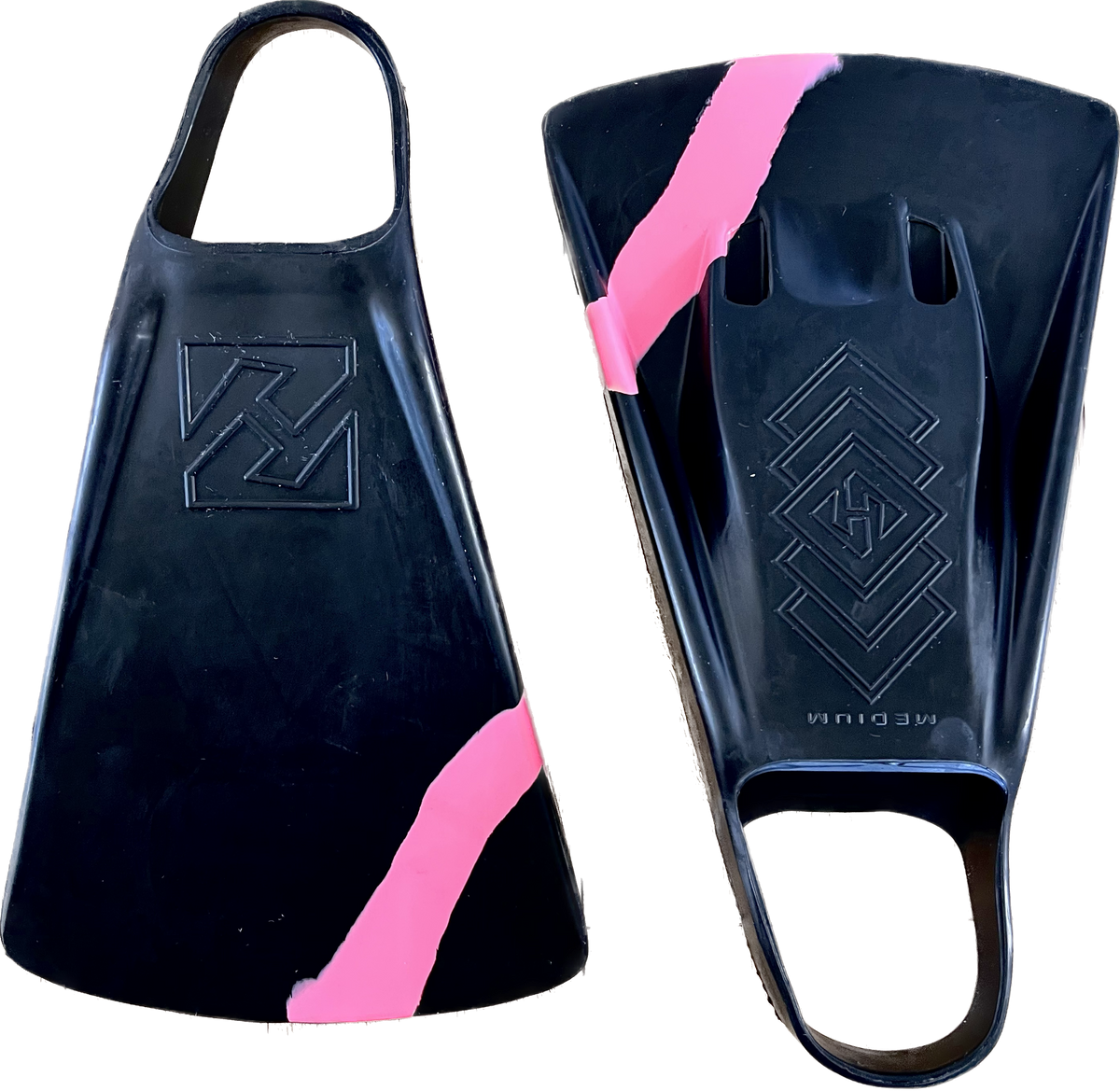 DubZero Swim Fins - Black & Pink – Hubboards